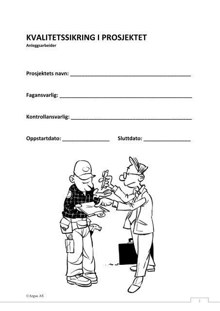 01. Kvalitetsplan HEFTE_Anleggsarbeider