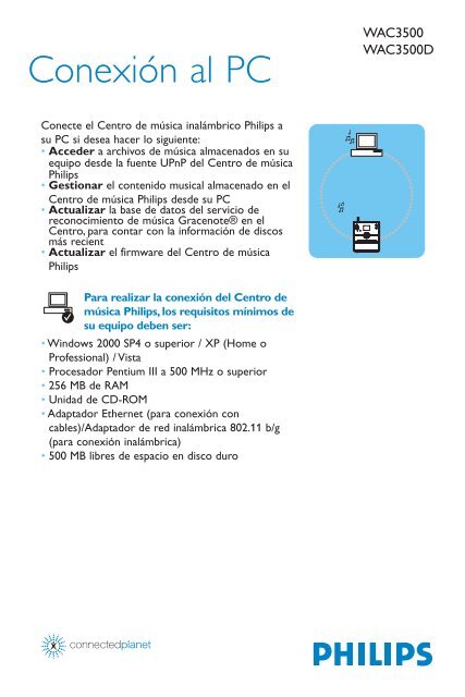Philips Streamium Centre Streamium - Guide d'installation rapide - ESP
