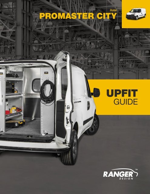 RAM ProMaster City Upfit Guide