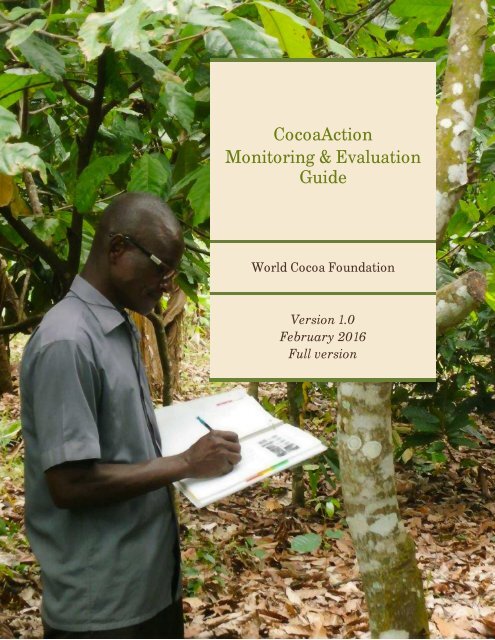 CocoaAction Monitoring & Evaluation Guide