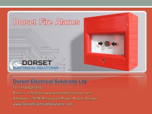 Dorset Fire Alarms - Dorset Electrical Solutions