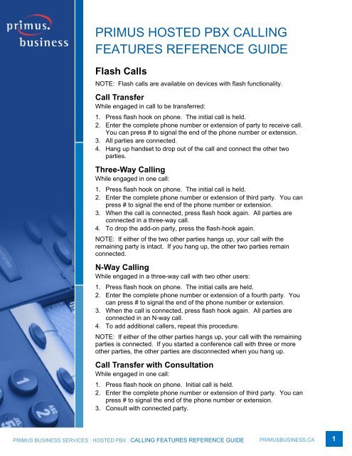 HPBX-CallingFeaturesQRG-v2.0