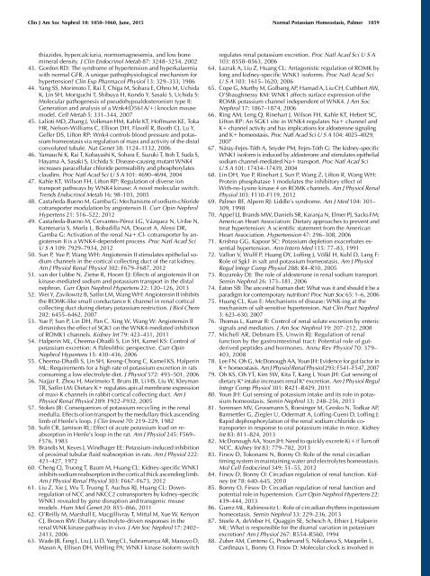 Clin J Am Soc Nephrol 10: