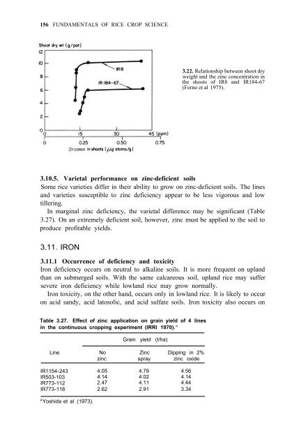 MINERAL NUTRITION OF RICE