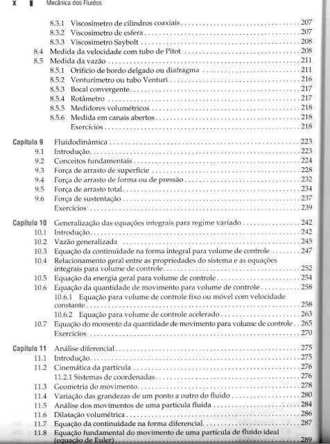 Livro - Mecânica dos Fluidos - Franco Brunetti