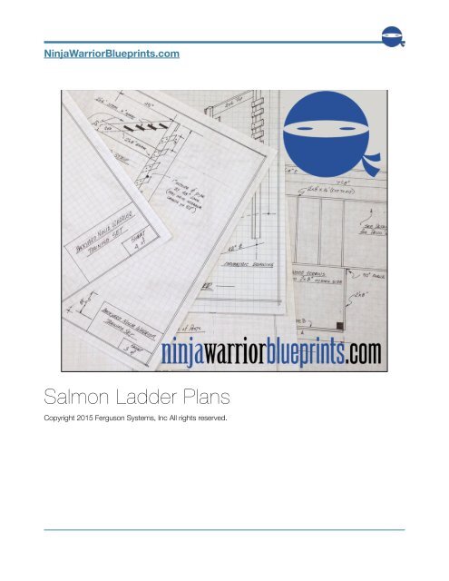 Salmon Ladder Plans