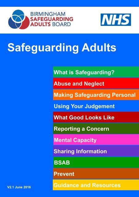 Safeguarding Adults