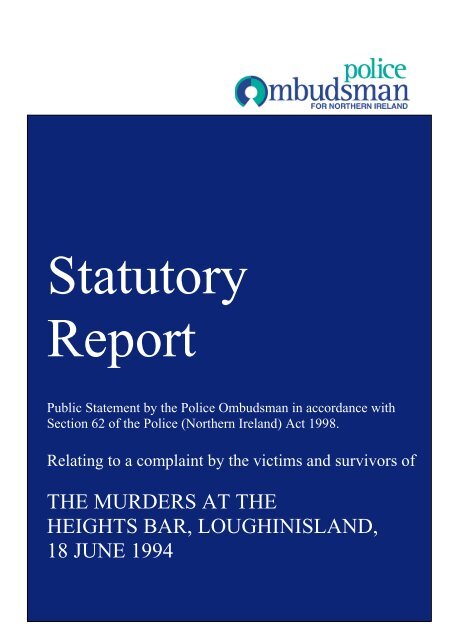 Statutory Report