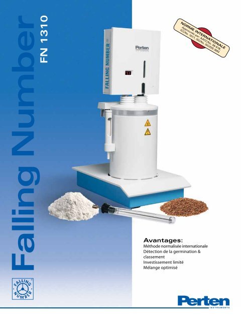 F alling Number FN 1310 - Perten Instruments