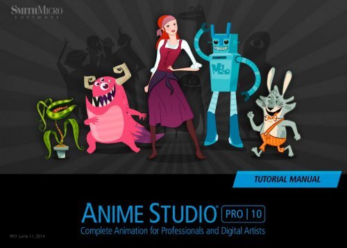 Anime Studio Pro 10 Tutorial Manual