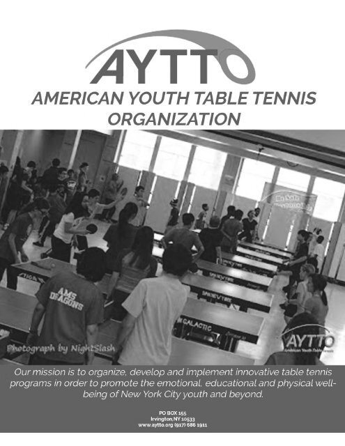 American Youth Table Tennis Organization