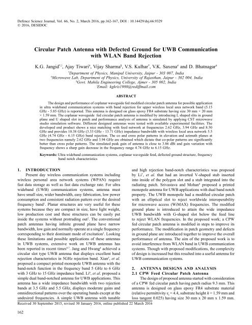 2016 Defence_Science_Journal