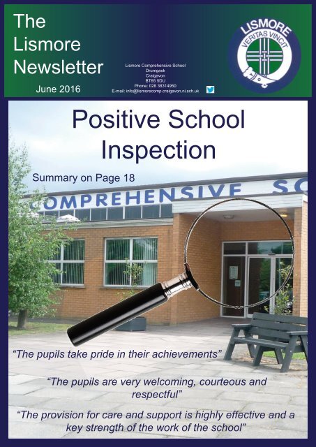 Positive School Inspection
