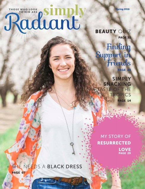 Simply Radiant Magazine: Spring