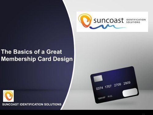 The Basics of a Great Membership Card Design