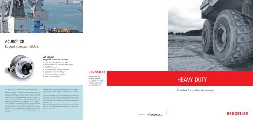 Encoder - Heavy Duty - Hengstler