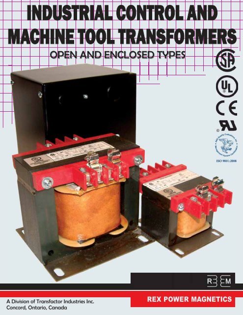 REX_Control_Transformer_Catalogue