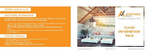 Client Booklet
