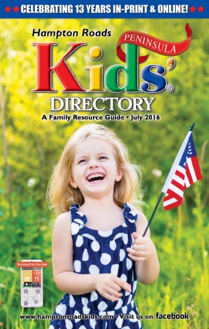 Hampton Roads Kids' Directory Peninsula Edition: July 2016