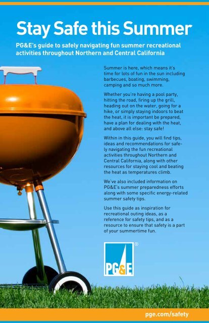 Stay Safe this Summer