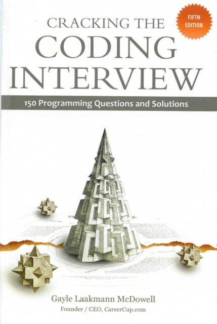 Cracking the Coding Interview, 5th Edition (1)