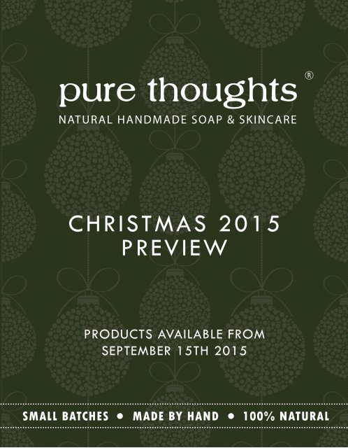Christmas Preview 2015