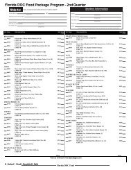 Pennsylvania DOC Quarterly Package Program - Access Securepak