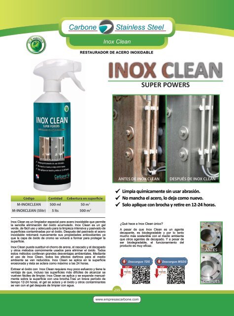 Catálogo Inox Clean