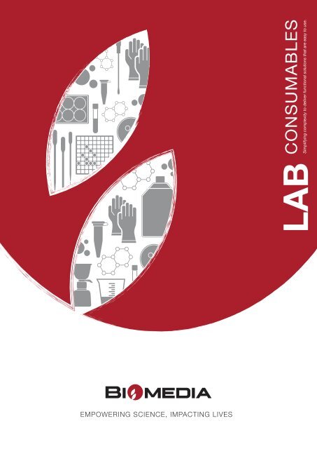 Biomedia LAB Consumables Catalogue