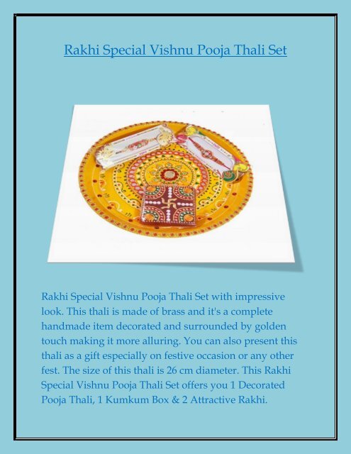 Rakhi-Special-Vishnu-Pooja-Thali-Set-with-cod-service