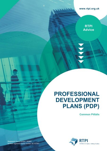 PROFESSIONAL DEVELOPMENT PLANS (PDP)