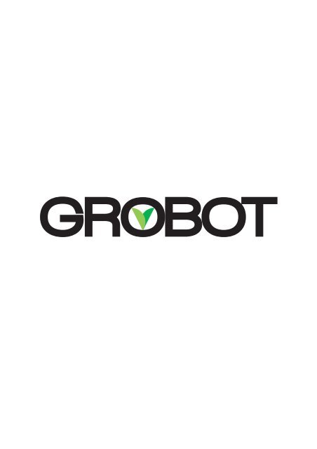 GroBot Brochure