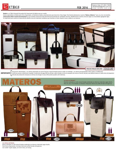 Retoke catálogo p 2016 febrero