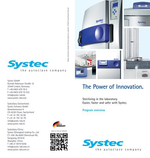 Systec Products