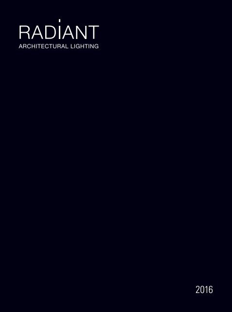 Radiant brochure 2016