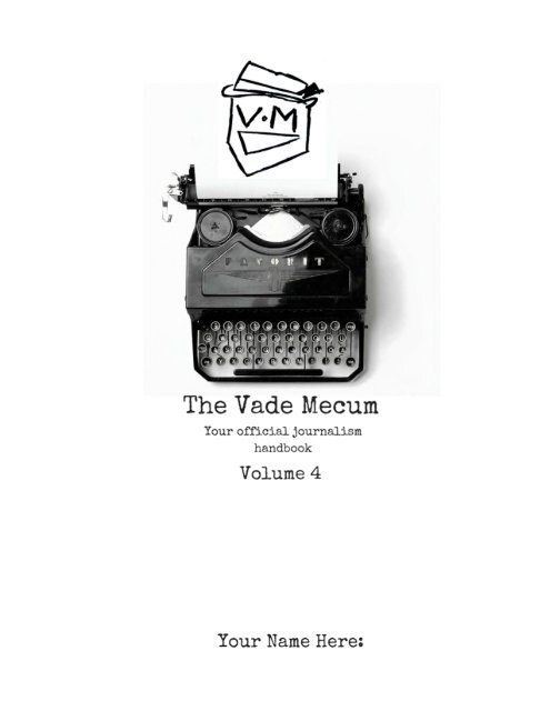 The Vade Mecum | Volume 4