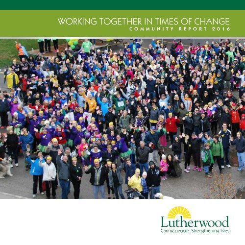 WORKING TOGETHER IN TIMES OF CHANGE