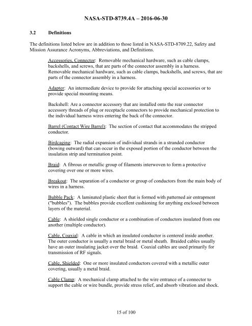NASA-STD-8739.4A – 2016