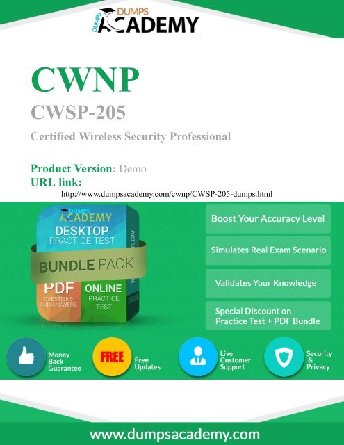 100% passing guarantee on CWSP-205 Exam - 100% Passing Guarantee with ...