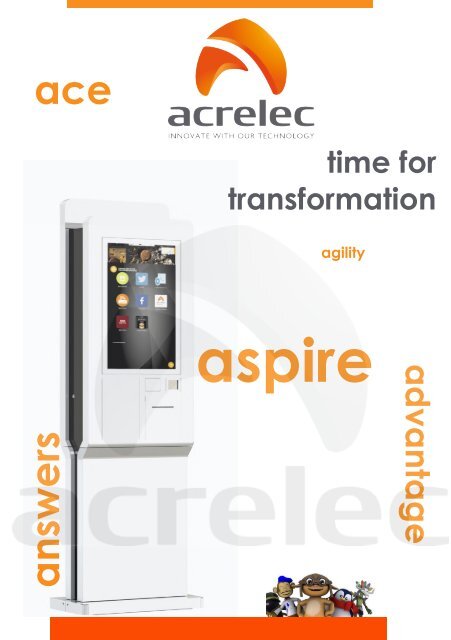 Rebranding Acrelec Products and Services