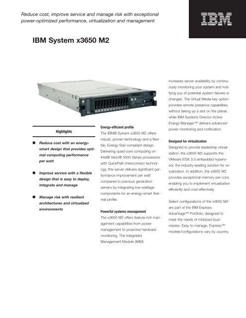 IBM System x3650 M2