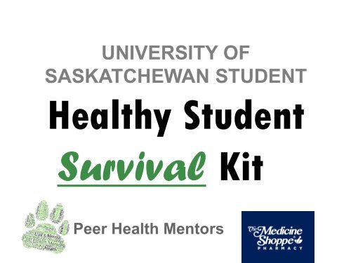 Healthy Student Survival Kit
