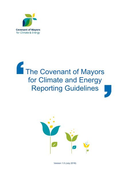 SECAP_Covenant_ReportingGuidelines