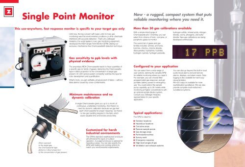 Single Point Monitor