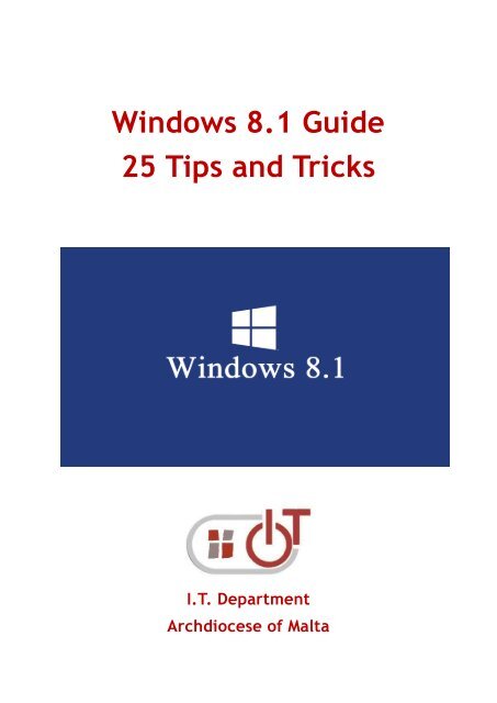 Windows 8.1 Guide