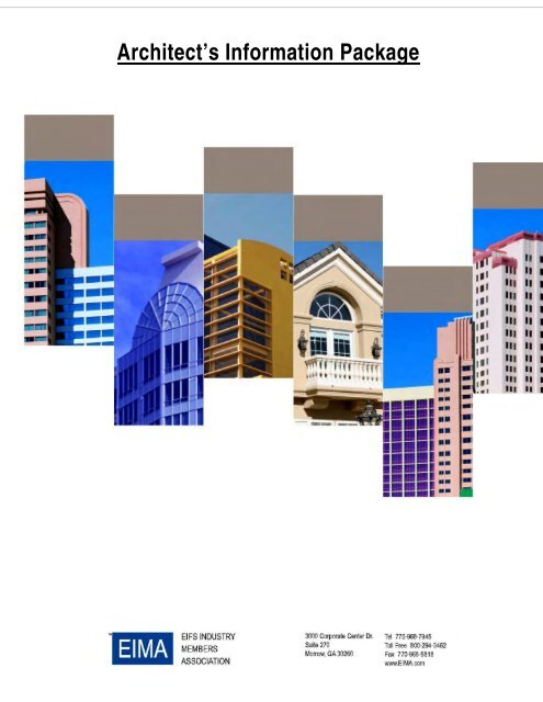 Architect's Information Package - EIMA