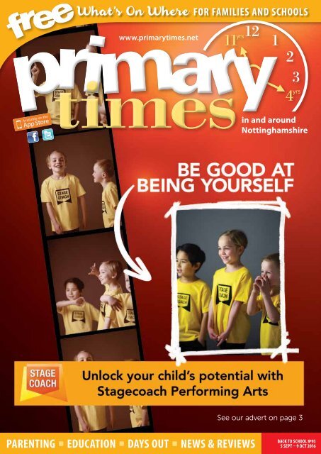 Primary Times Nottinghamshire Back to School 2016