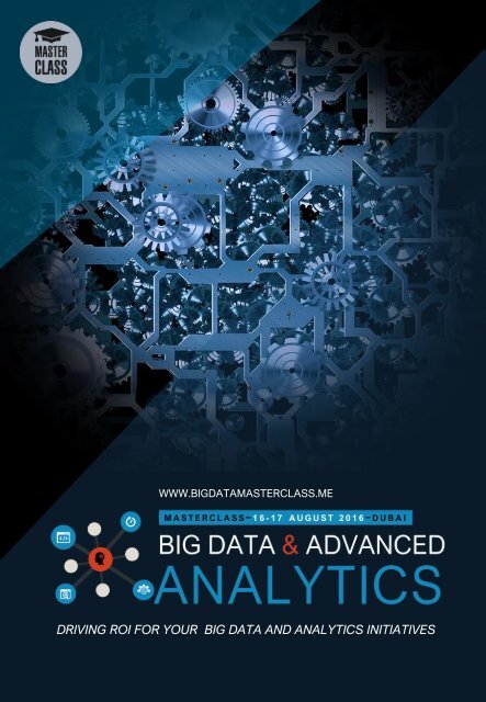 Big Data & Advanced Analytics Masterclass Brochure