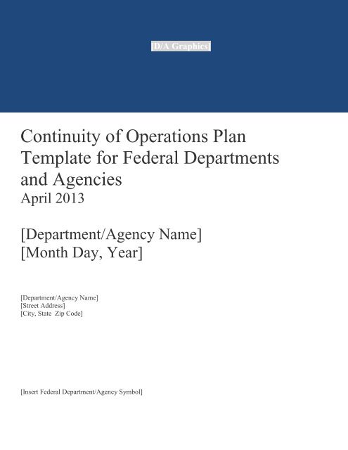 COOP-Planning-Template continuity