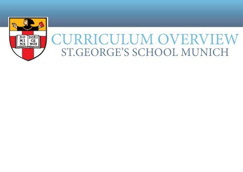 2013-03-05 SGSM_CurriculumOverview